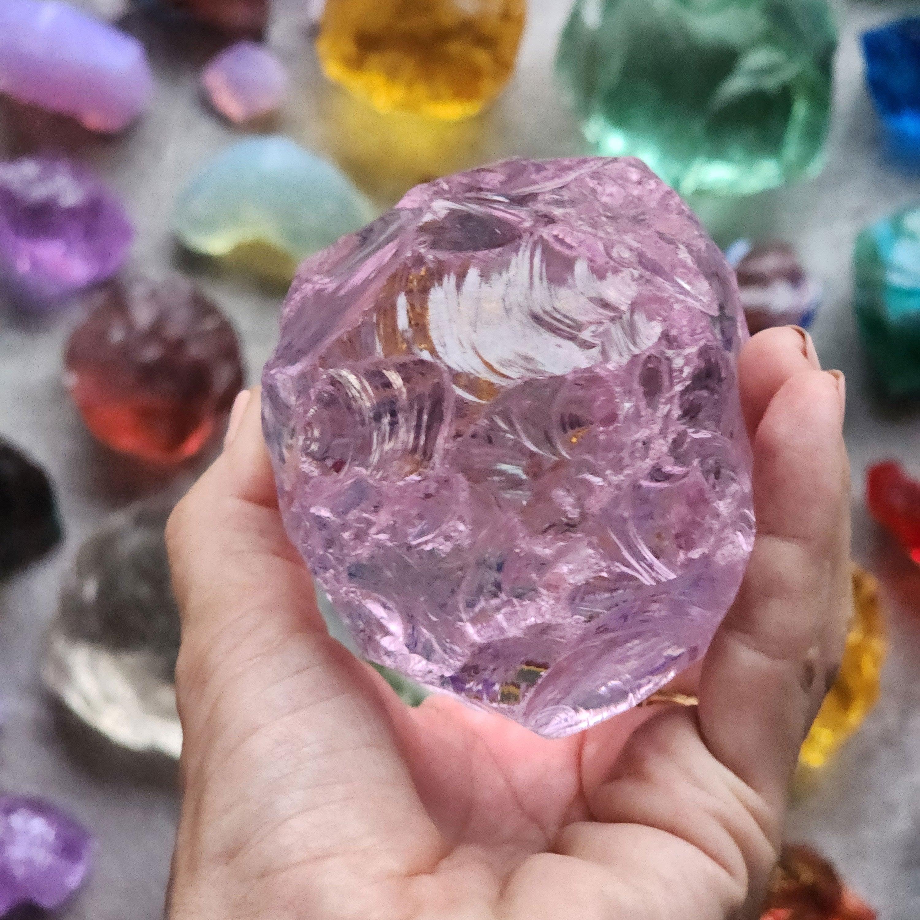 Pink Andara Altar Piece by Andara Temple