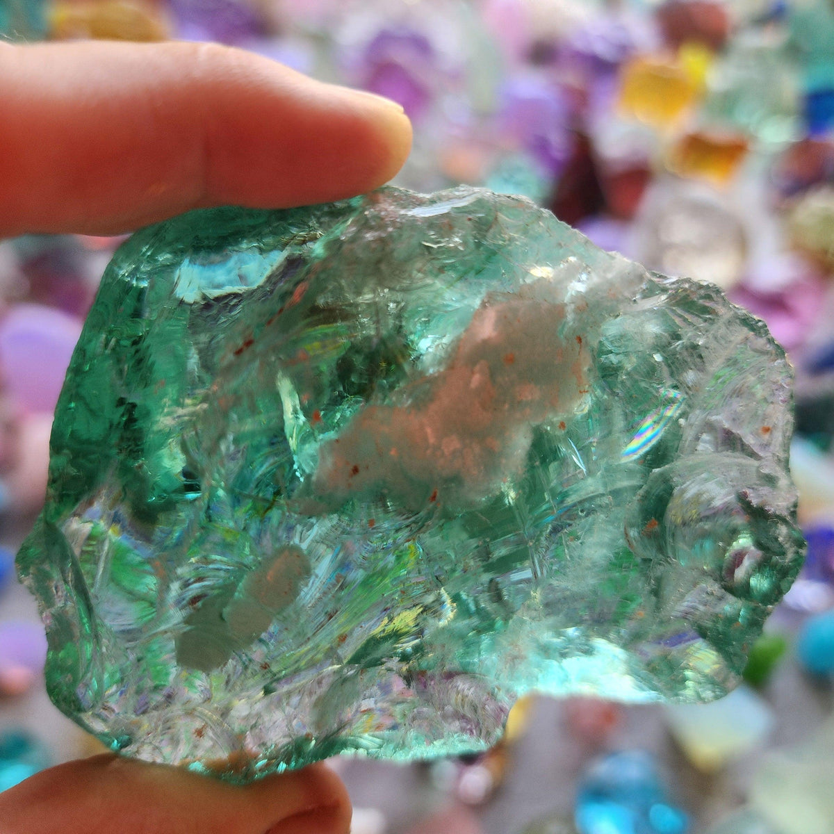 Seafoam Green with Clouds Andara Altar Piece by Andara Temple